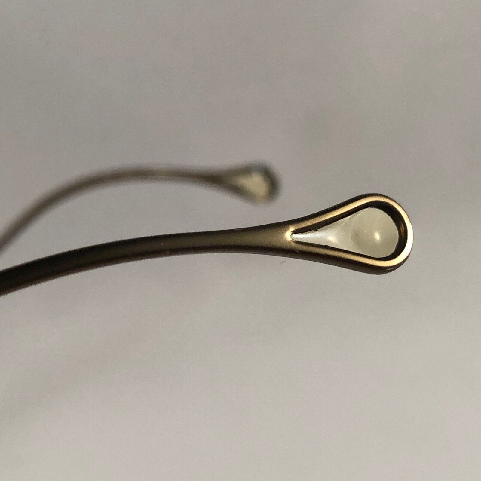 BP Morgan Womens Eyeglass Frame Metal Oval Metal Flex Hinge Brown Gold ...