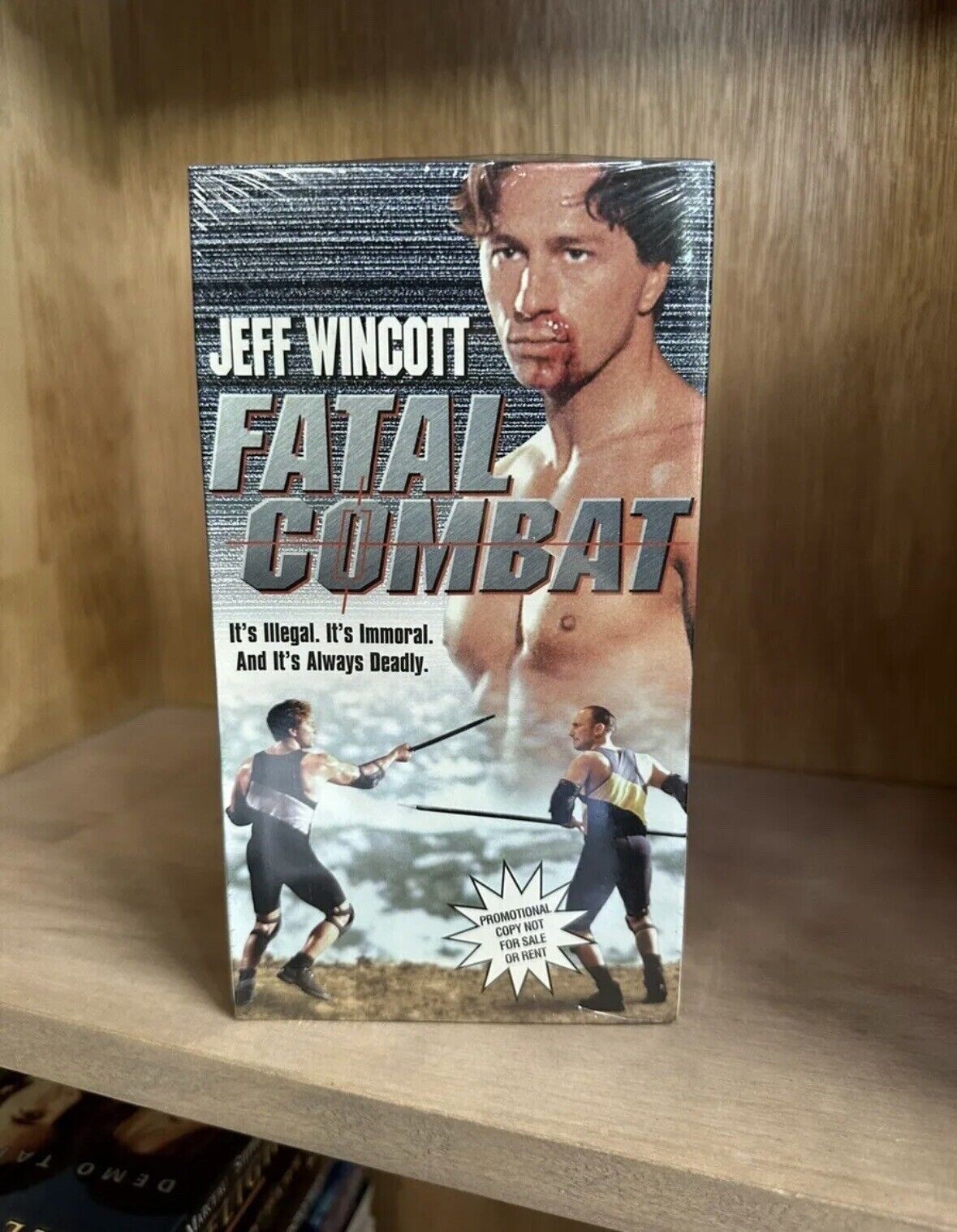 Fatal Combat VHS w/Jeff Wincott Columbia TriStar 1998 | eBay