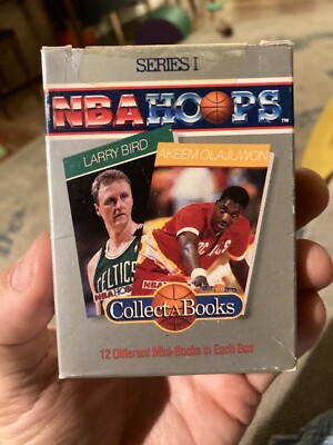 Vintage 1990 NBA Hoops Series 1 I Basketball Collect A Books 12 Mini ...