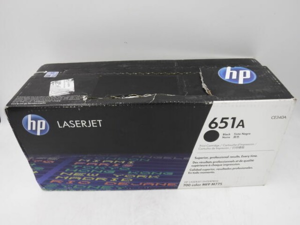 HP 651A LaserJet Toner Cartridge - Black for sale online | eBay
