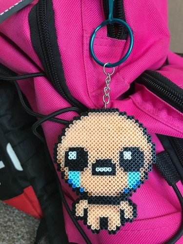 Keychain Binding Of Isaac Afterbirth Key Finders Zipper Pull Necklace ...