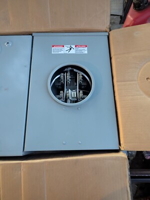 B-Line U207 Single Meter Socket, 200 Amp Type 3r, 7 jaw, 600 Volt | eBay