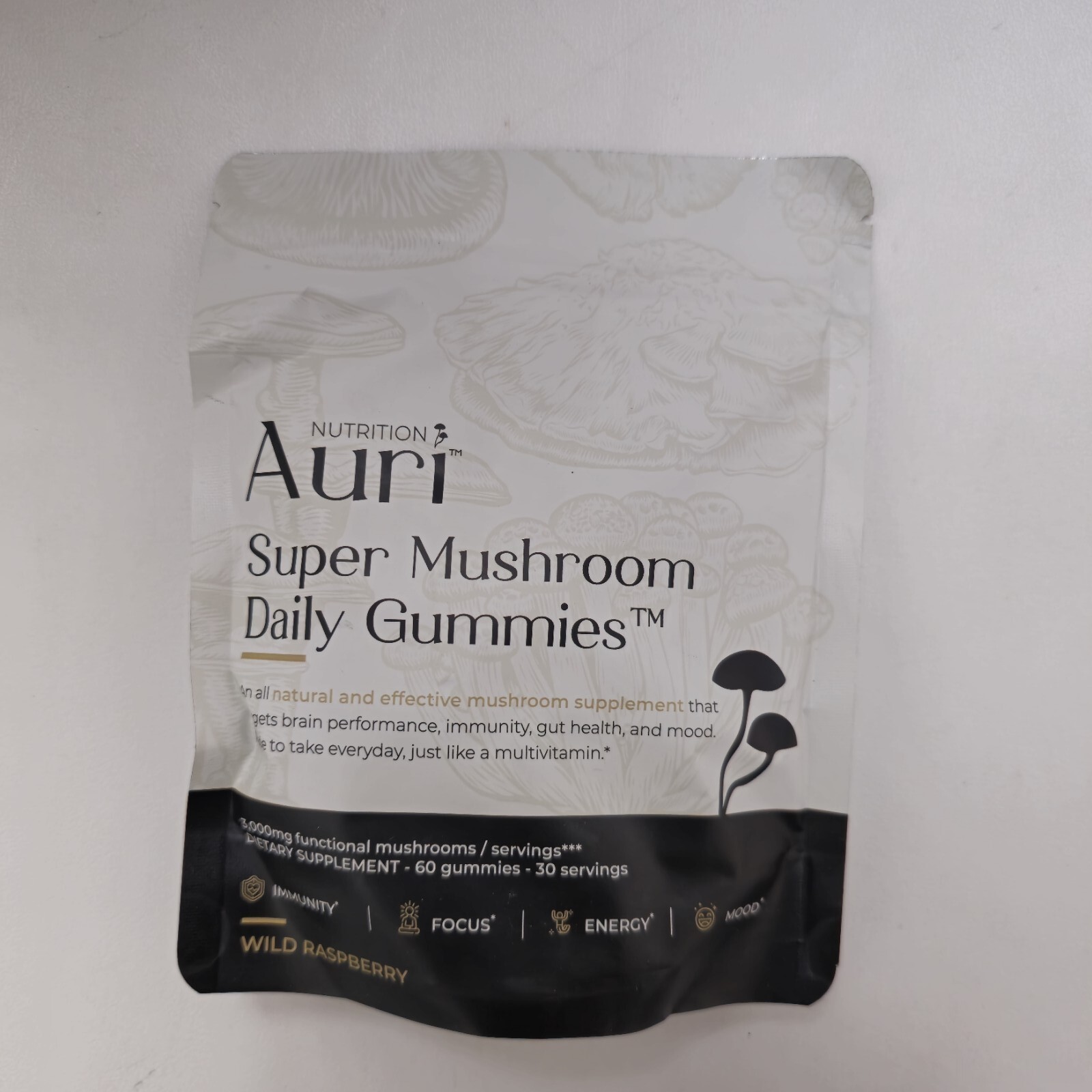 Auri Super Mushroom All-in-One Daily Supplement Gummy- 60 Pieces for sale online | eBay