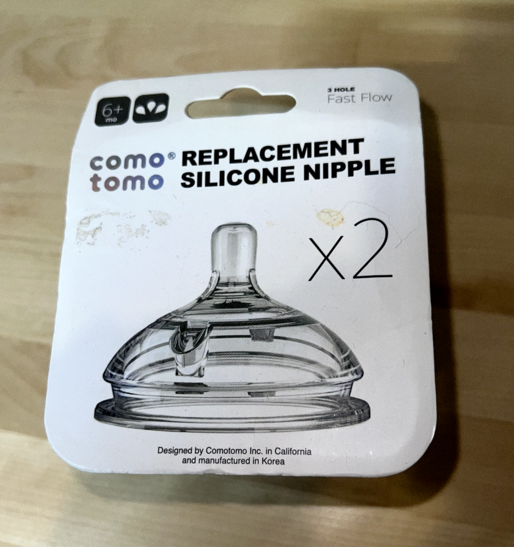 Como Tomo Baby Bottle Replacement Comotomo Fast Flow Replacement ...