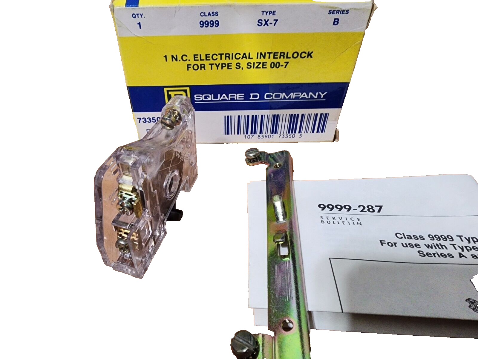 SQUARE D 9999SX7 / 9999SX-7 Electrical Interlock Auxiliary SIZE 00-7 | eBay