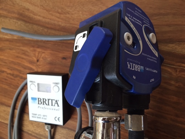 BRITA PROFESSIONAL PURITY C 100-700a Flow Meter + HEAD TESTA 0-70% ...