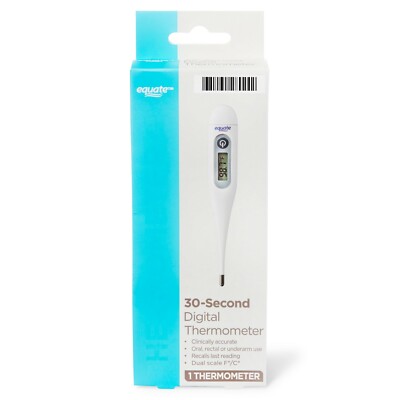 Equate 30-Second Digital Thermometer Fast Shipping! 681131280242| eBay