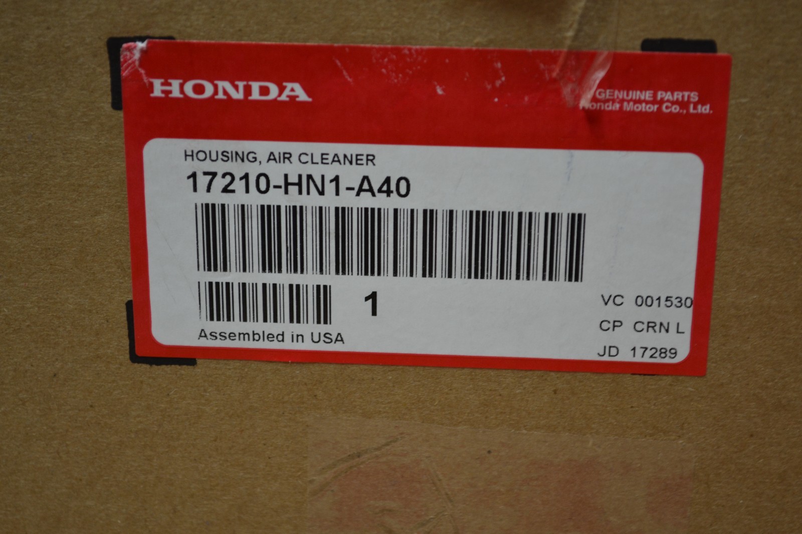 99-15 HONDA 400EX AIR BOX HOUSING 17210-HN1-A40 OEM TRX 400X🔥FASTSHIP🔥 ...