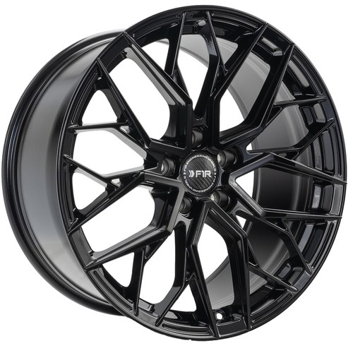 4-New 18" F1R FS3 Wheels 18x8.5 5x112 42 Gloss Black Rims 66.6 | eBay