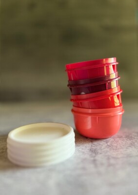 Tupperware, Red Mini Mixing Bowl Set of 4, NEW | eBay