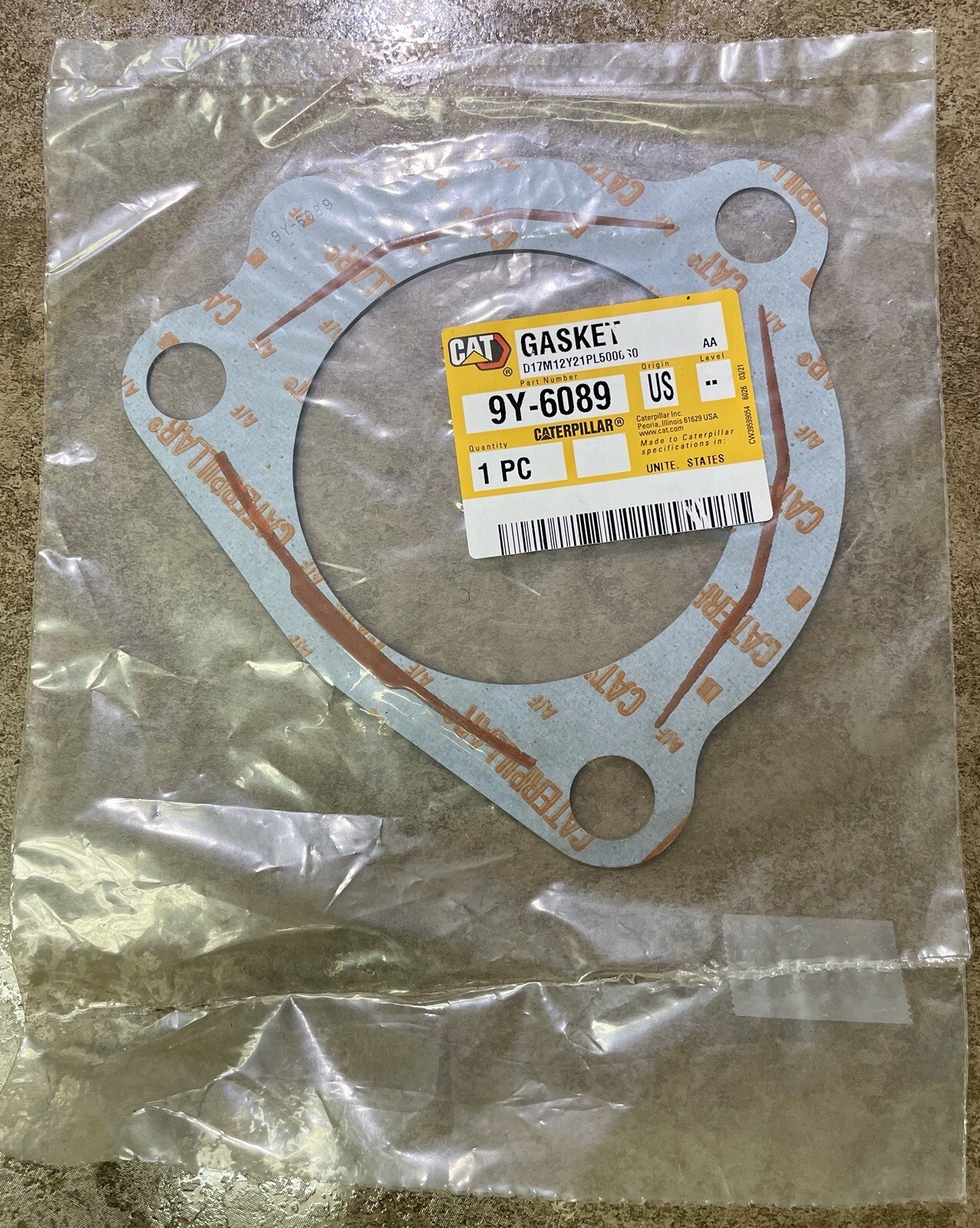 3 Caterpillar Gasket 9y-6089 CAT 9Y6089 for sale online | eBay