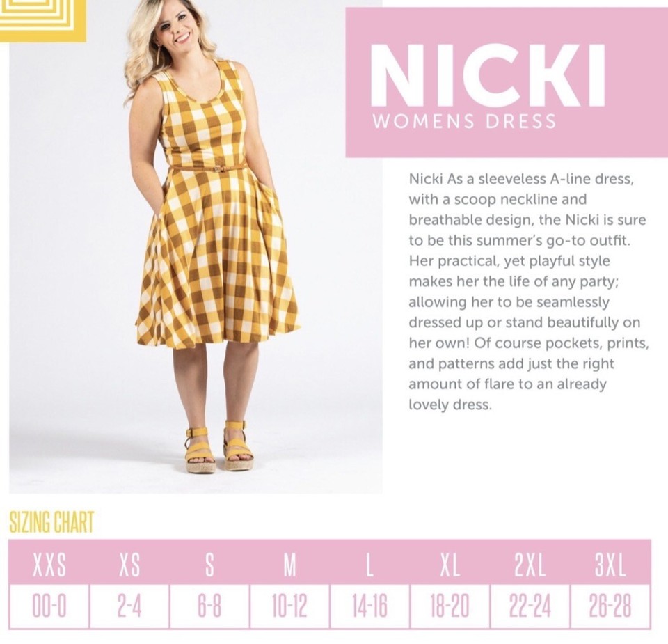 Lularoe Solid Barbie Hot Pink Nicki Tank Dress with Pockets Size MEDIUM ...