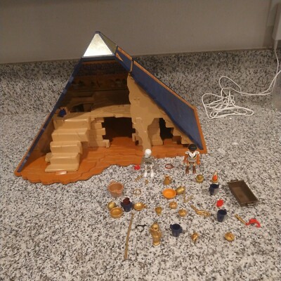 PLAYMOBIL 5386 Pharaoh's Pyramid Playset - INCOMPLETE 794819658292| eBay