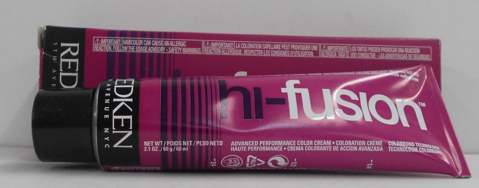 REDKEN HI FUSION Advanced Performance Hair Color Cream ~ U PICK ~ 2.1 ...