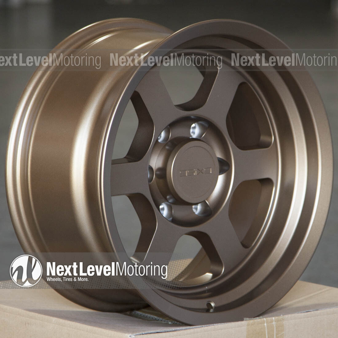 1 9SIX9 DEEP 17x8.5 6x139.7 -10mm MATTE BRONZE TE37XT STYLE WHEELS FITS ...