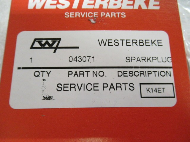 WESTERBEKE SPARK PLUG ASSY 043071 OEM for sale online | eBay