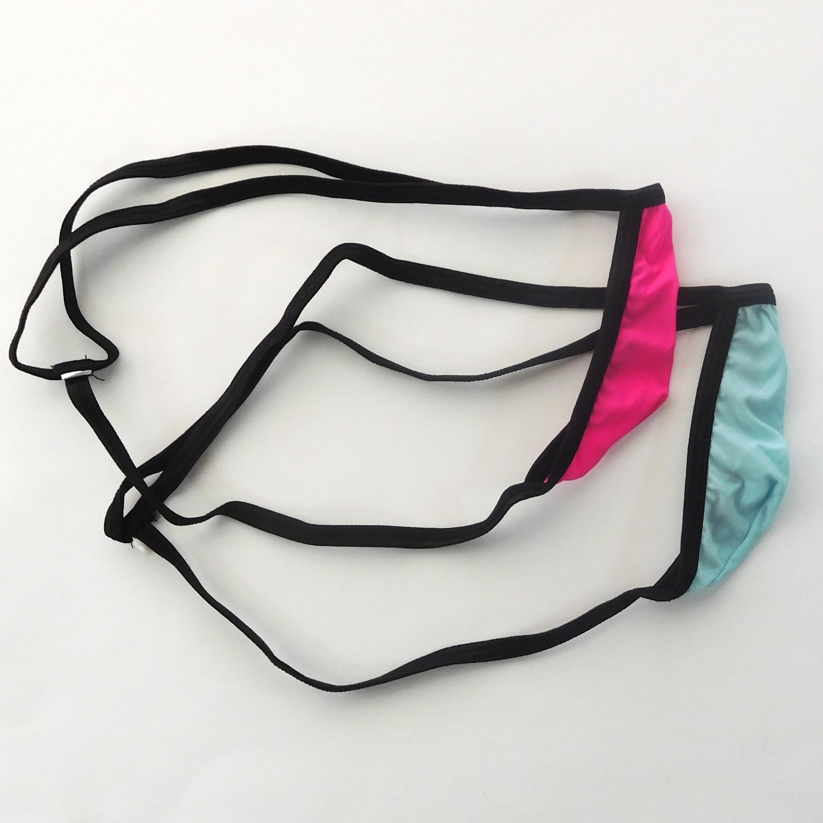 K203 String Thong FUNNY Tiny Pouch Cannot Covered Men Goods Soft Thin ...