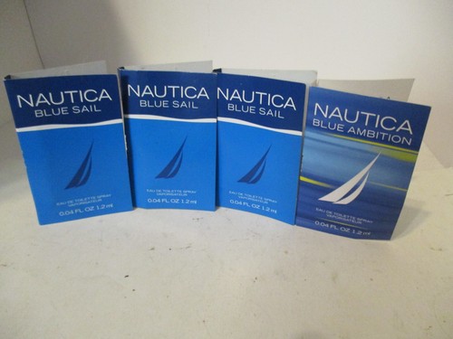 Nautica 3 Blue Sail /1 Ambition Cologne Factory Sealed 3.4 FL Oz Lot | eBay