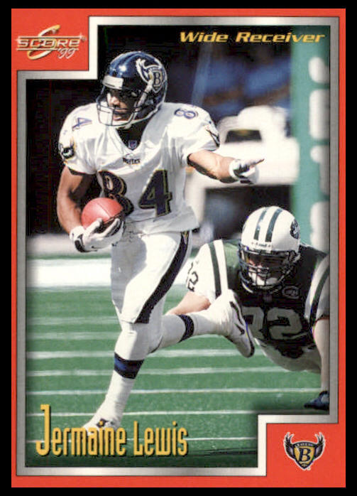 1999 Score #137 Jermaine Lewis Baltimore Ravens Football Card | eBay