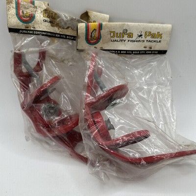 Rod Holders - Red Metal