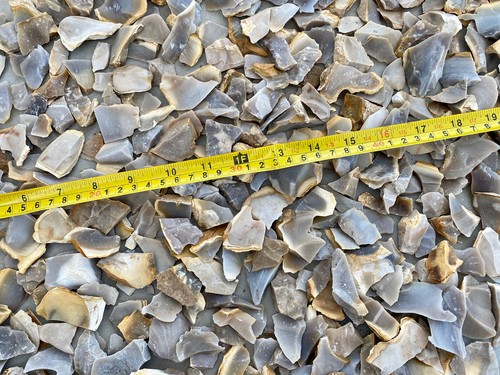 8+ Lbs of Pretty TX Chert/Flint Small Flakes/Pieces ~ Tumble-Lapidary ...