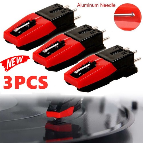 Diamond Stylus Needle Vinyl Cartridge Turntable for LP Phonograph ...