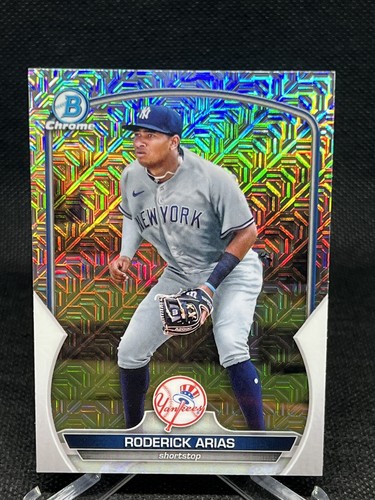 2023 BOWMAN CHROME RODERICK ARIAS MEGA MOJO # BCP-135-YANKEES | eBay