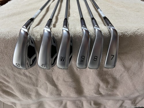 Ping G430 7-W,45*,50* Iron Set RH Alta Quick 35g Graphite Black dot ...