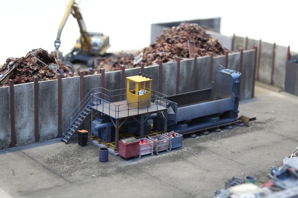 ULTIMATE SCRAP! Model Scrapyard Metal OO Gauge Scenery Wagon Loads ...