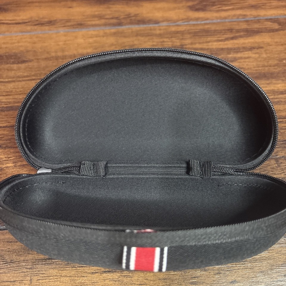 Carrera Ducati Black Large Hard Zipper Authentic Eyeglass Sunglass Case ...