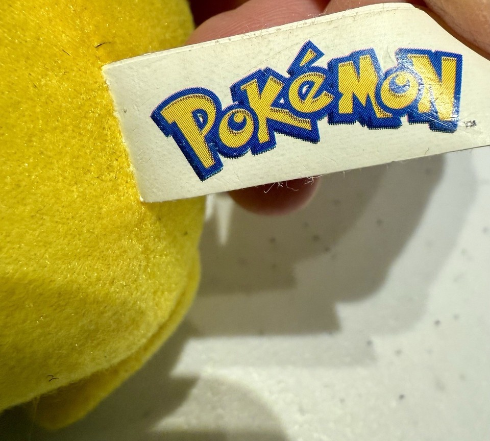 Pokemon Pikachu Plush Toy 7 Inch Yellow Licensed Toy Factory Stuffed ...