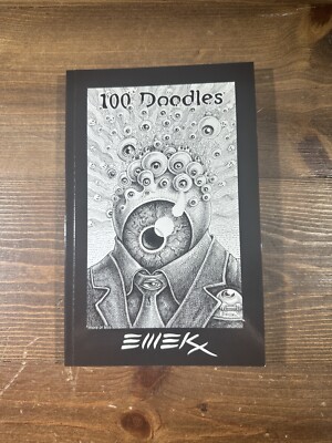 Emek “100 Doodles” Limited Edition ART Book By Emek Gabba Gallery Soft ...