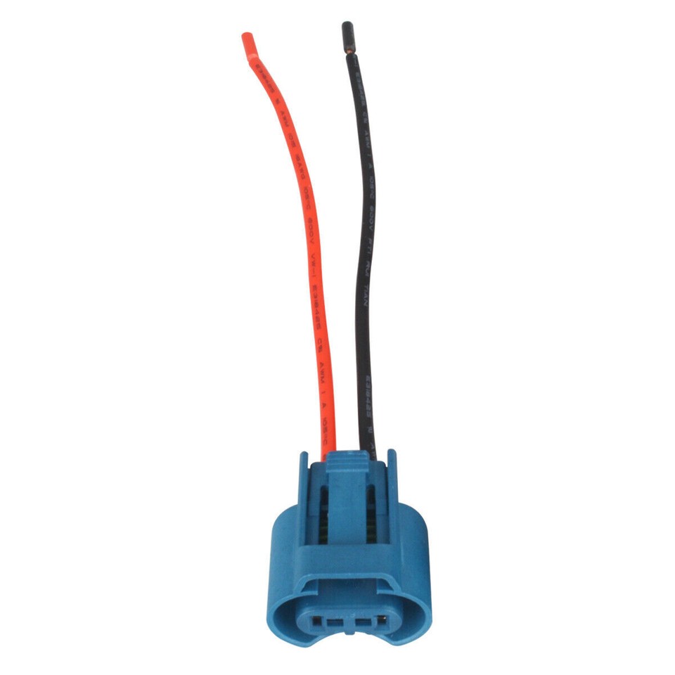 4P HB3 9005 Headlight Pigtail Female Plug Wire Two Harness High Beam ...