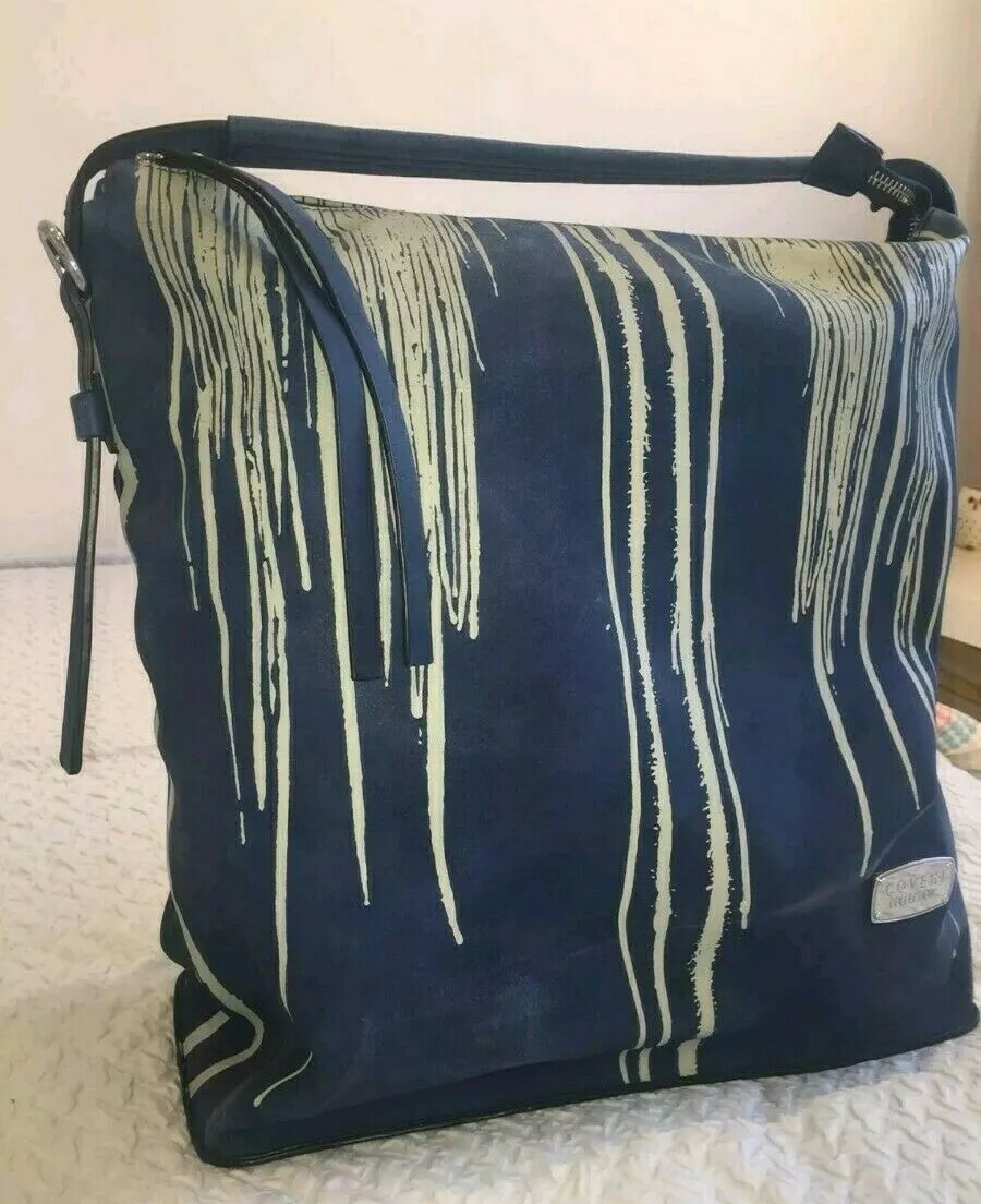 Coveri Collection - Blue Bag / Handbag / Shoulder Bag | eBay UK