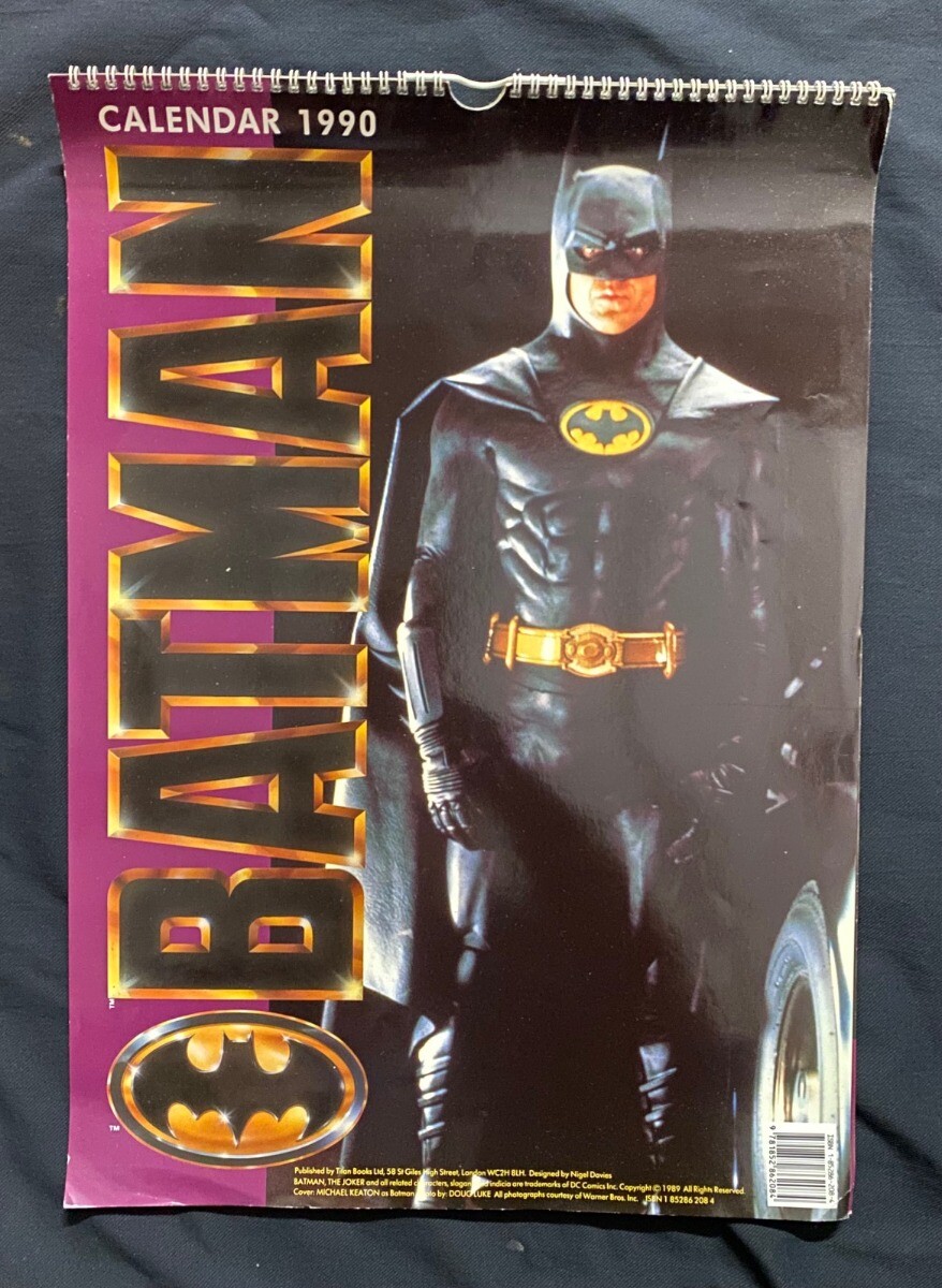 Batman Calendar # 1990 - -FN - Comic Book | eBay