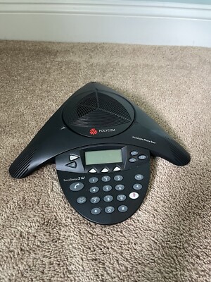 POLYCOM 2201-67800-160 SOUNDSTATION 2W 1.9GHZ WIRELESS CONFERENCE PHONE ...