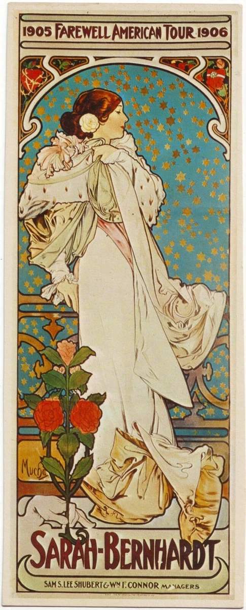 Alphonse Mucha Sarah Bernhardt