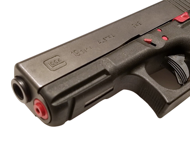 Stainless Steel Guide Rod For Glock 19 23 32 38 Gen 1 2 3 Plain Tip or ...