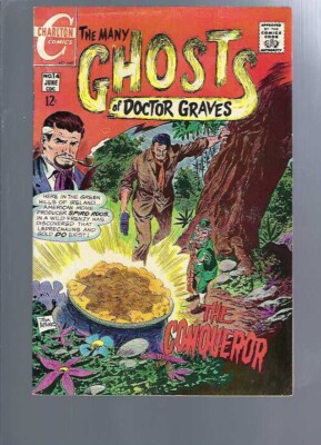 THE MANY GHOSTS OF DR GRAVES 14 FN+ - 1967 SERIES - CHARLTON HORROR ...