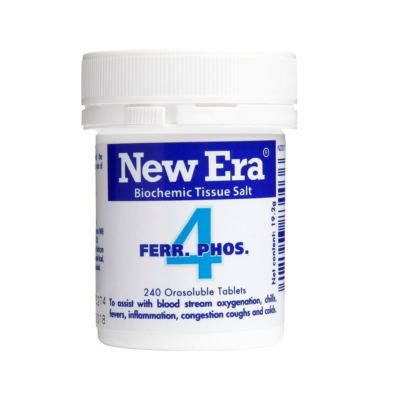 New Era No. 4 Ferr. Phos. - 240 Tablets | eBay UK