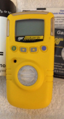Honeywell BW Gasalert Extreme Oxygen monitor/ detector, new O2 sensor ...