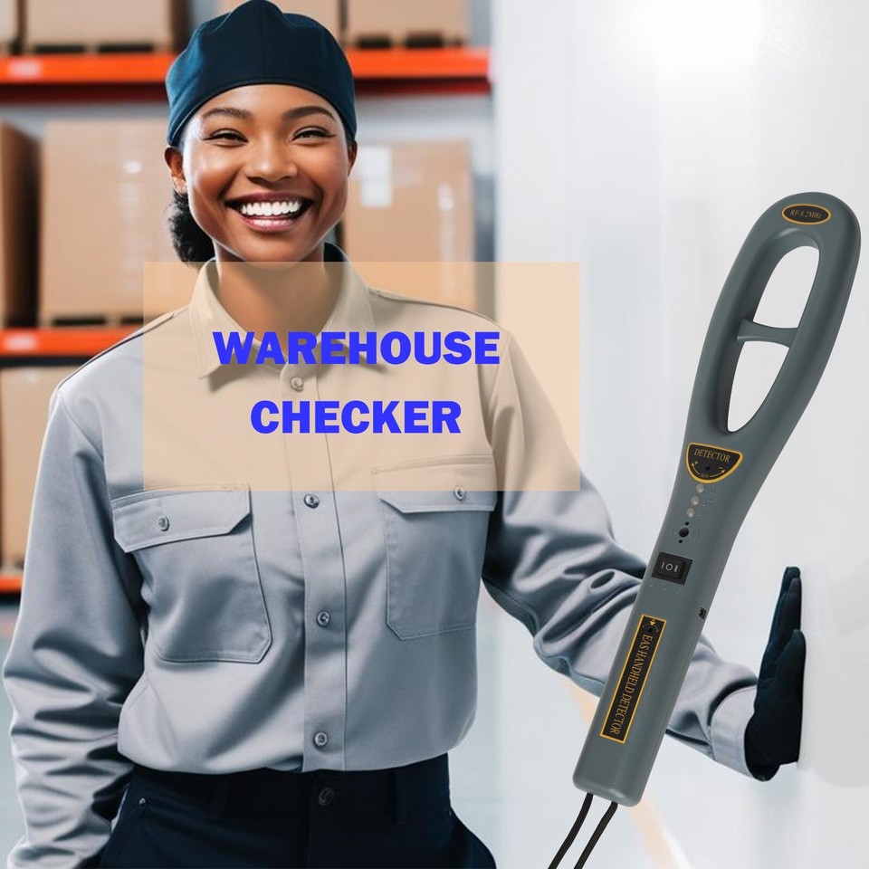 Security Tag Detector Handheld Label Tester RF8.2Mhz EAS System W ...