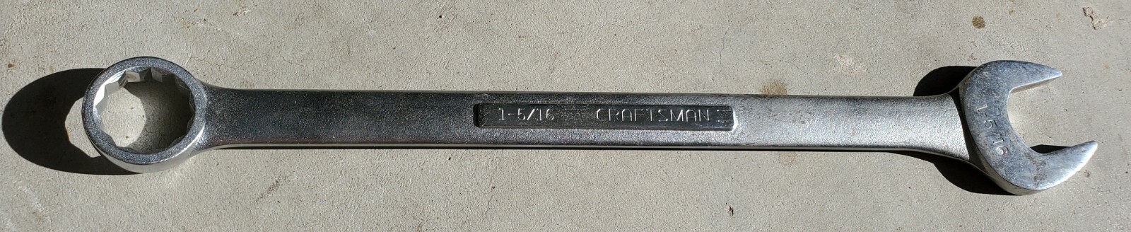 Craftsman -V- Series Combination Wrenches 1-5/16" Forged 44709 Made in ...