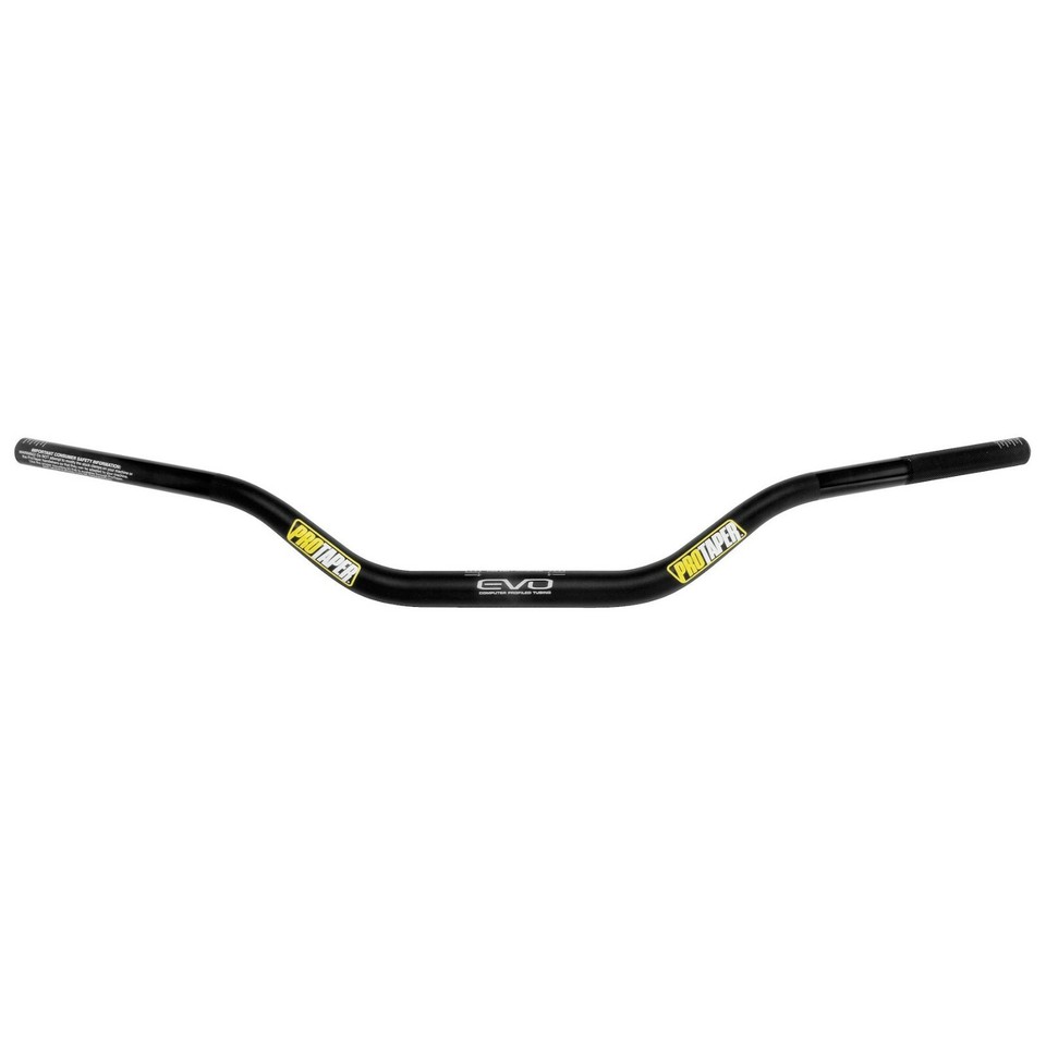 PRO TAPER MOTO BARS MX MOTOCROSS DIRTBIKE EVO HANDLEBARS WITH PAD 1-1/8 ...