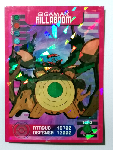 CARD POKEMON EJ VOL. II #16 RILLABOOM VMAX 2020 Galar South America TCG ...