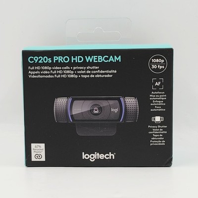 Logitech 960-001257 C920s HD Pro Webcam | eBay