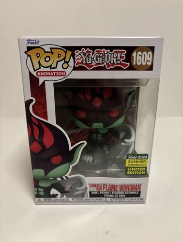 Funko Pop Yugioh Elemental Hero Flame Wingman #1609 2024 Limited ...