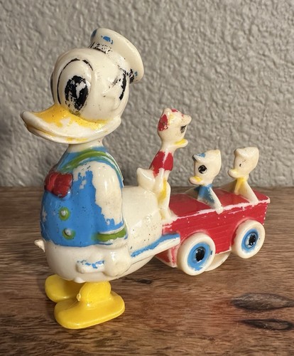 Marx Donald Duck With Nephews Ramp Walker Toy Walt Disney | eBay
