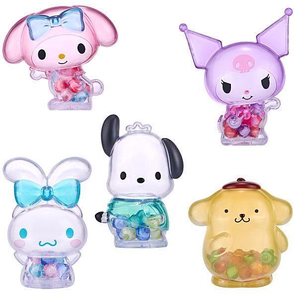 Sanrio Characters Crystal Cot Mini Figure My Melody Kuromi Cinnamoroll ...