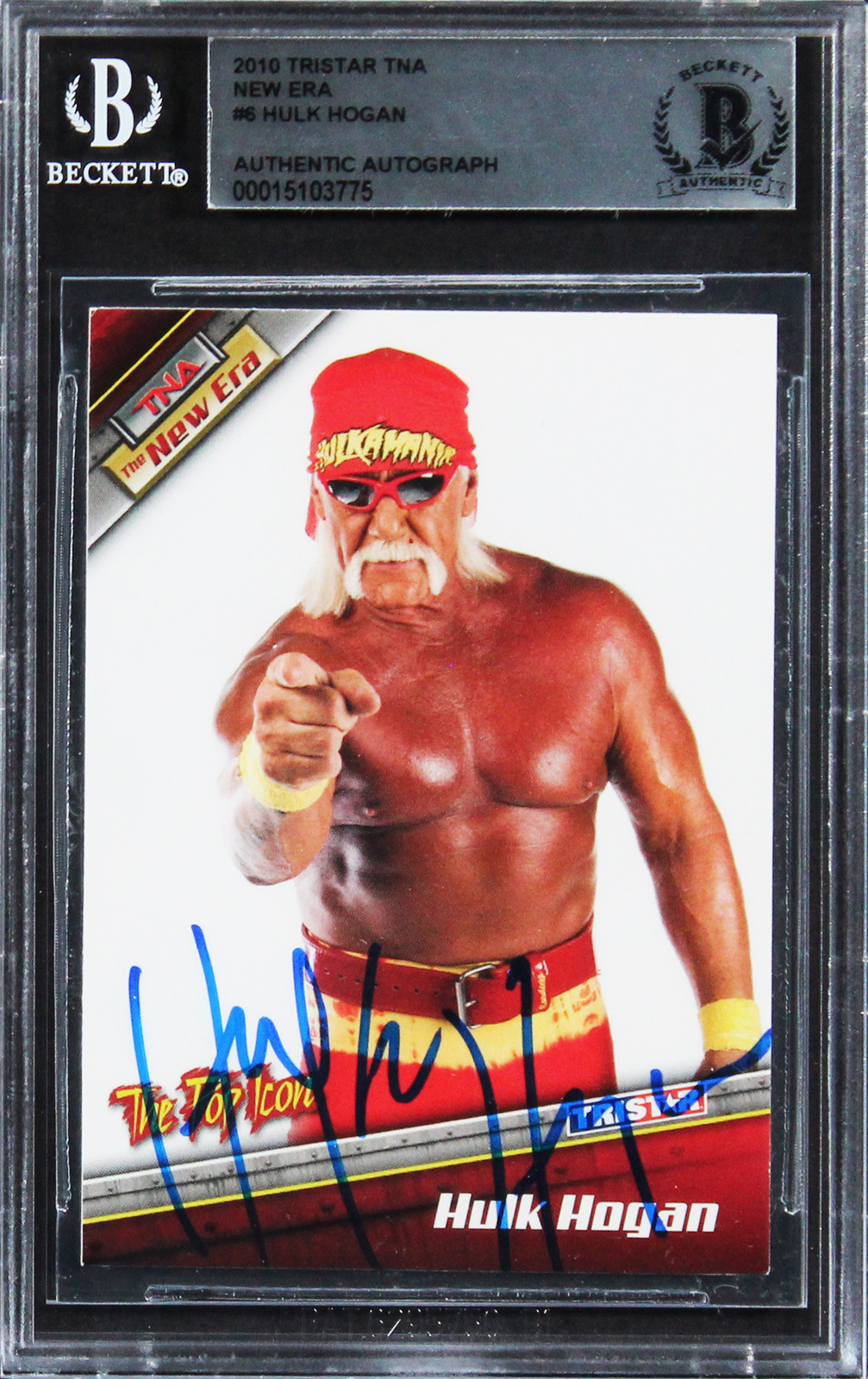 Hulk Hogan Autographed Memorabilia | Signed Photo, Jersey, Collectibles ...